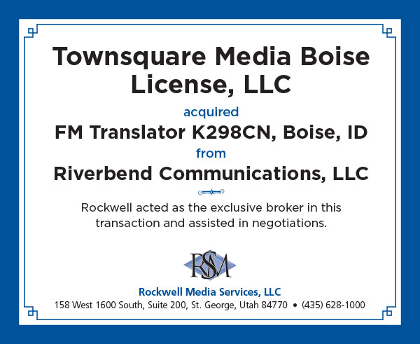Transactions – Rockwell Media Services | St. George, Utah